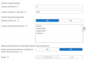 Understanding and configuring Azure AD Password Policy