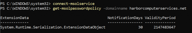 Understanding and configuring Azure AD Password Policy