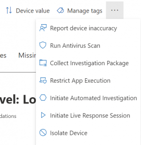 How to isolate a device using Defender